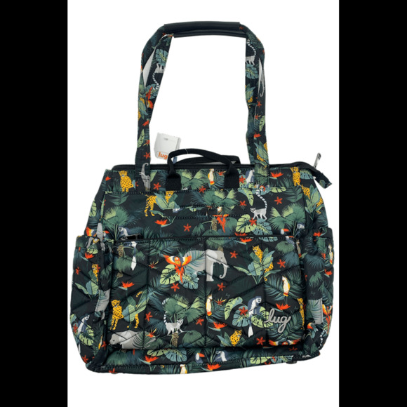 lug | Bags | Lug Rfid Large Tote Soprano Wildlife Black | Poshmark